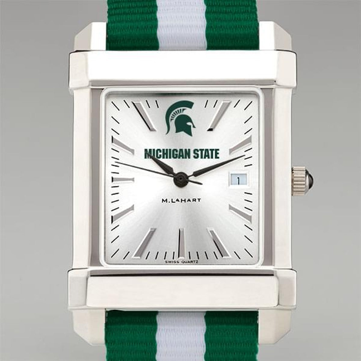 Michigan State University Watch with RAF Nylon Strap for Men | M.LaHart ...