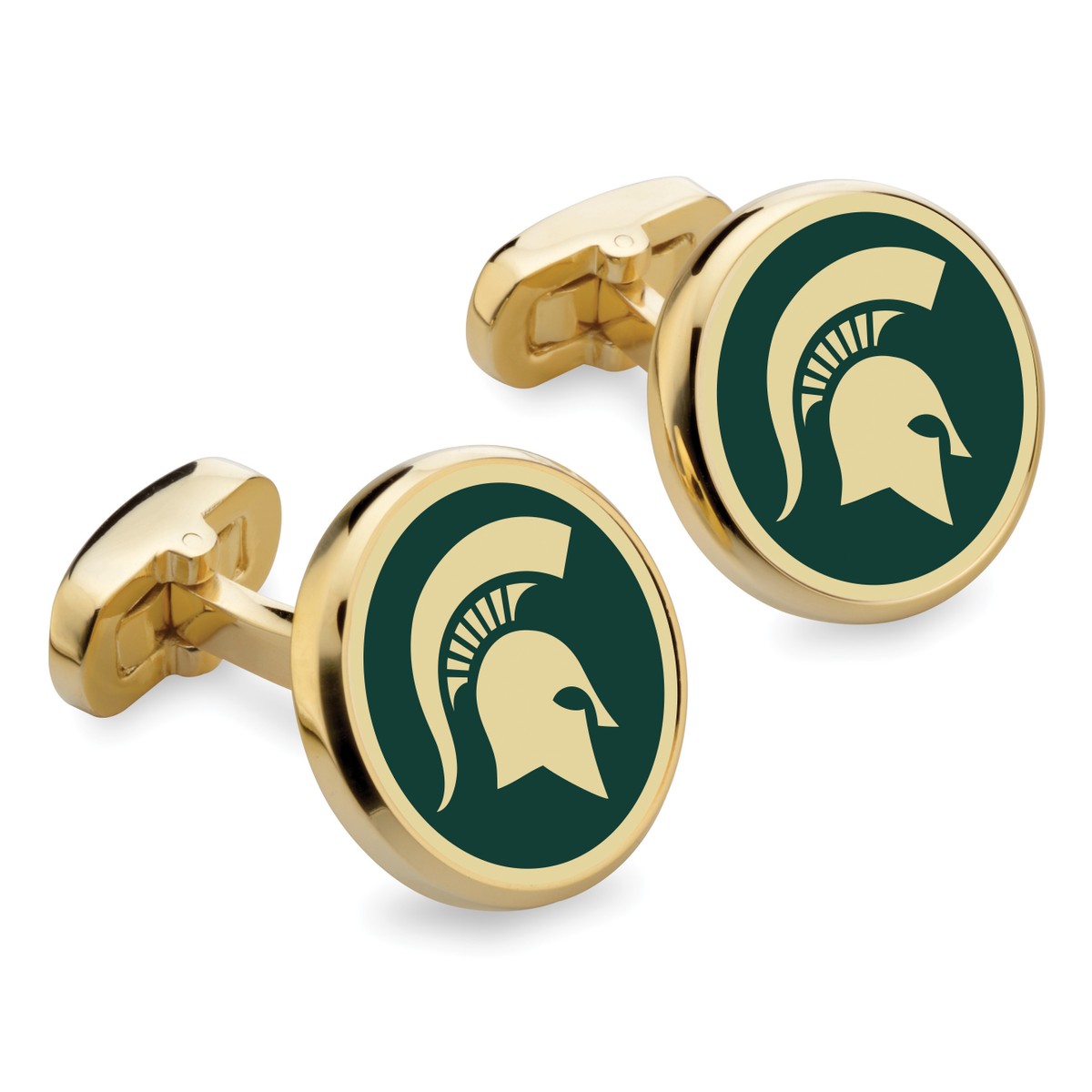 Michigan State University Enamel Cufflinks - Graduation Gift Selection ...
