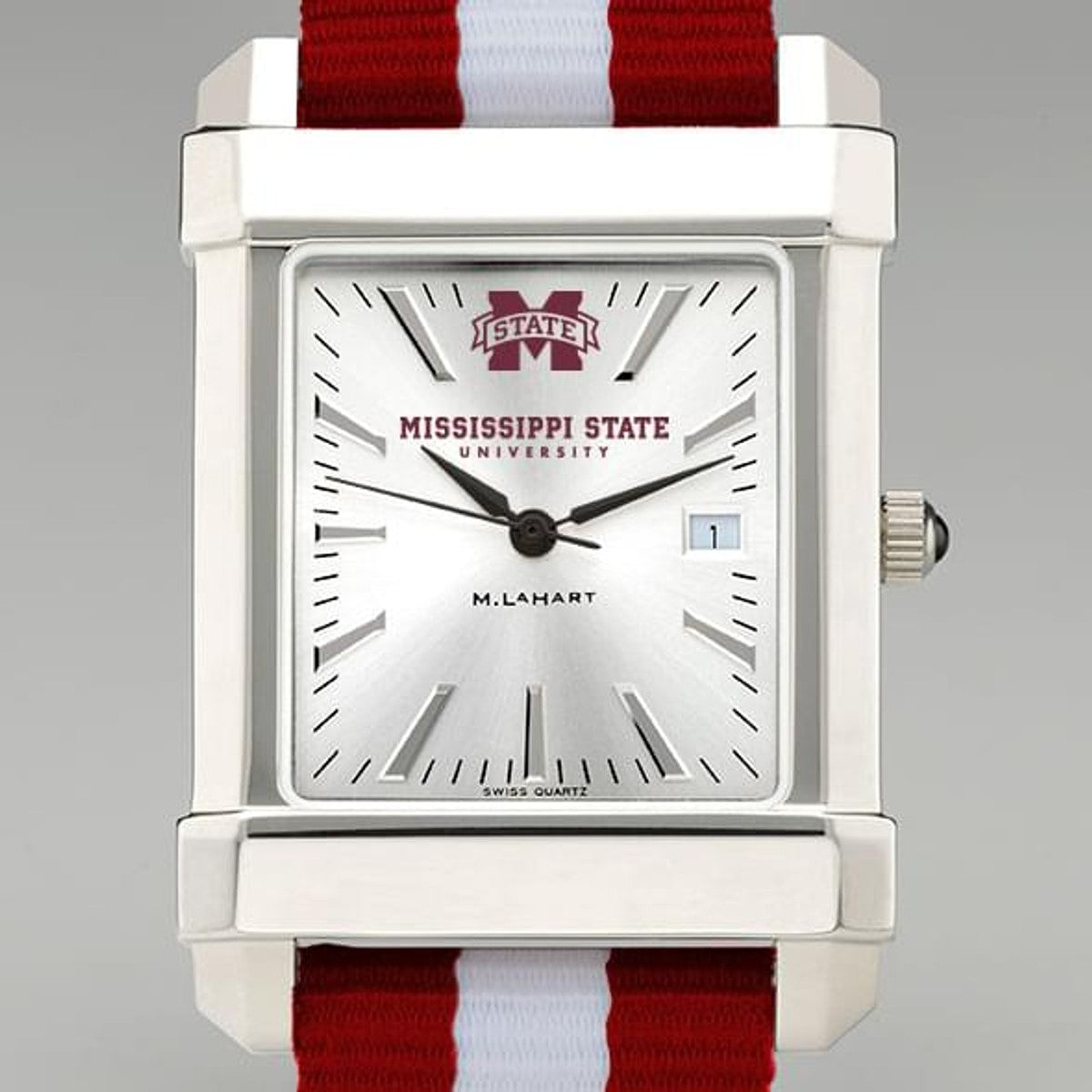 Mississippi State Collegiate Watch with RAF Nylon Strap for Men | M ...