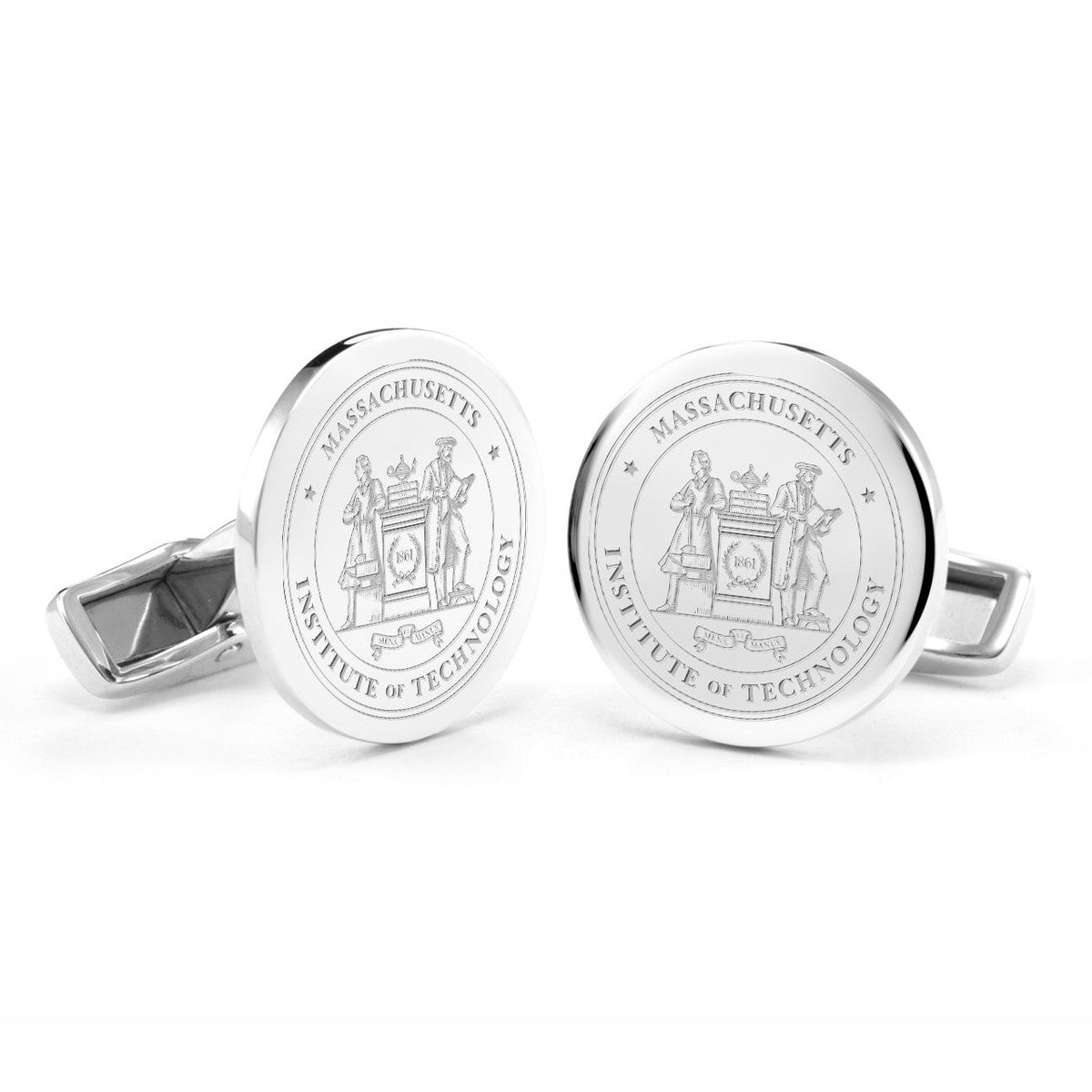 MIT Cufflinks in Sterling Silver - Graduation Gift Selection | M.LaHart ...