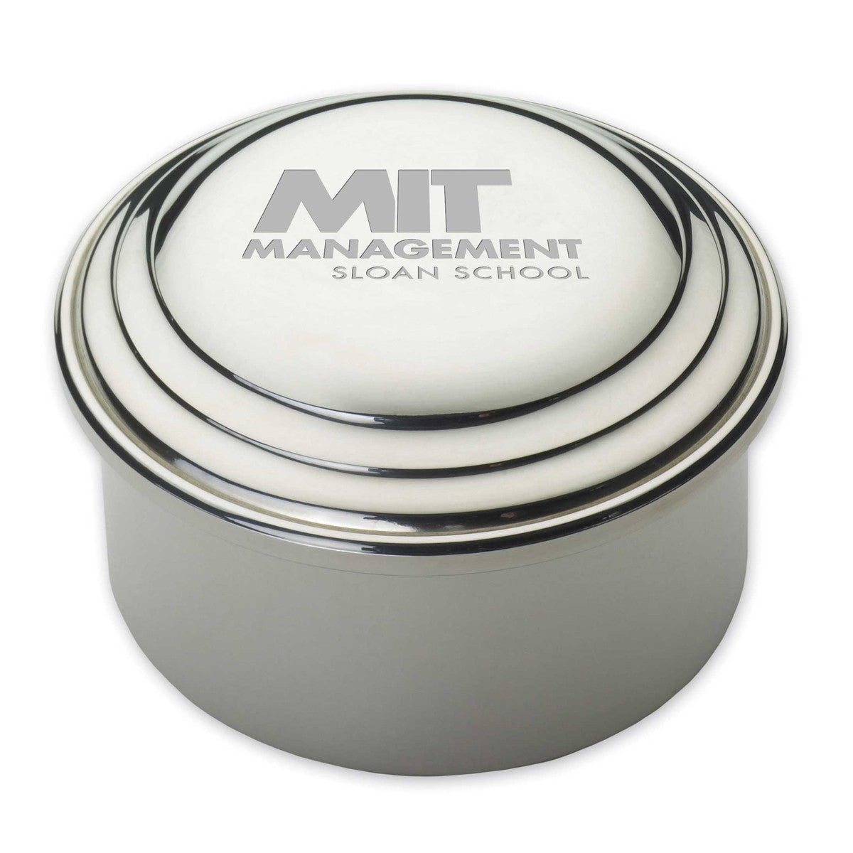 MIT Sloan Pewter Keepsake Box | M.LaHart & Co.