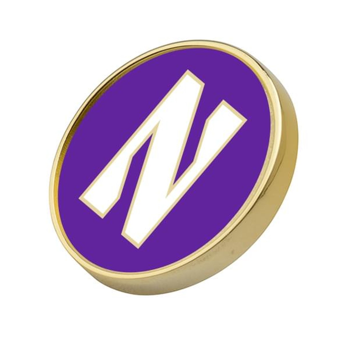 Northwestern Enamel Lapel Pin | M.LaHart & Co.