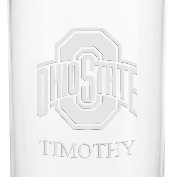 Ohio State Iced Beverage Glasses - Set of 4 | M.LaHart & Co.