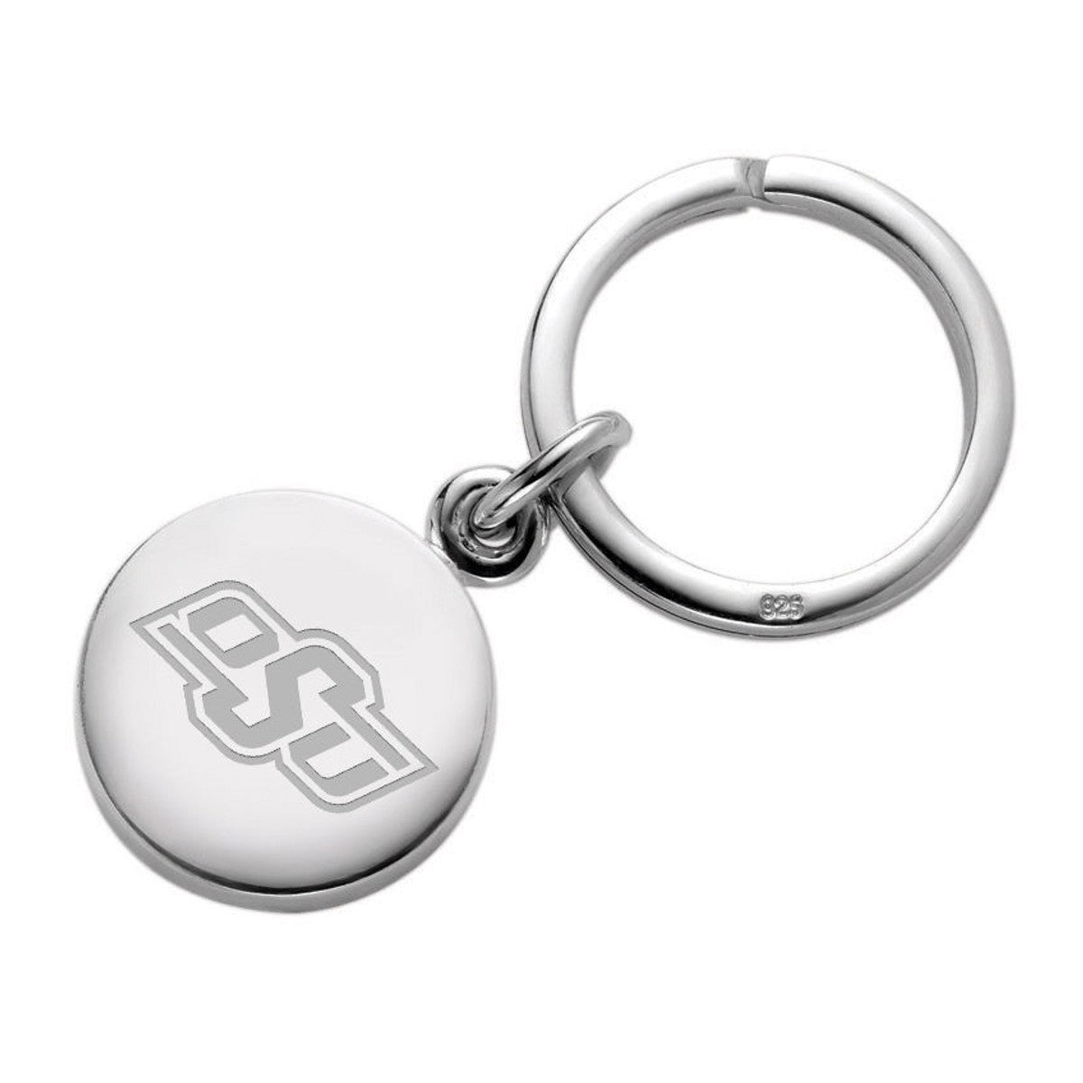 Oklahoma State University Sterling Silver Insignia Key Ring | M.LaHart ...