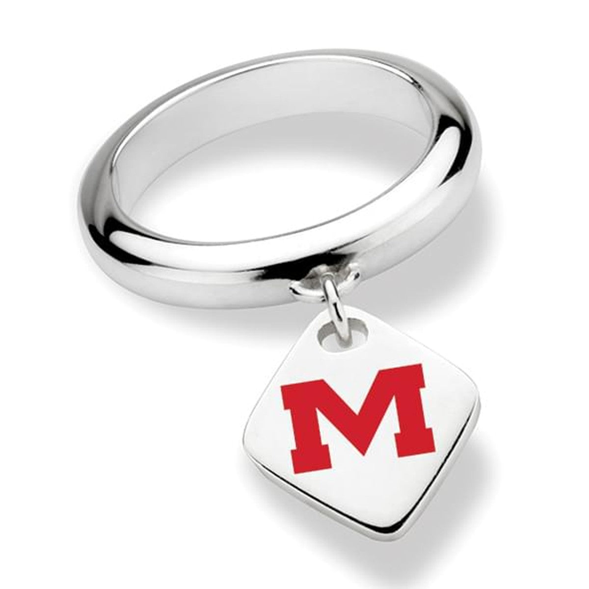 Ole Miss Sterling Silver Ring with Sterling Tag | M.LaHart & Co.