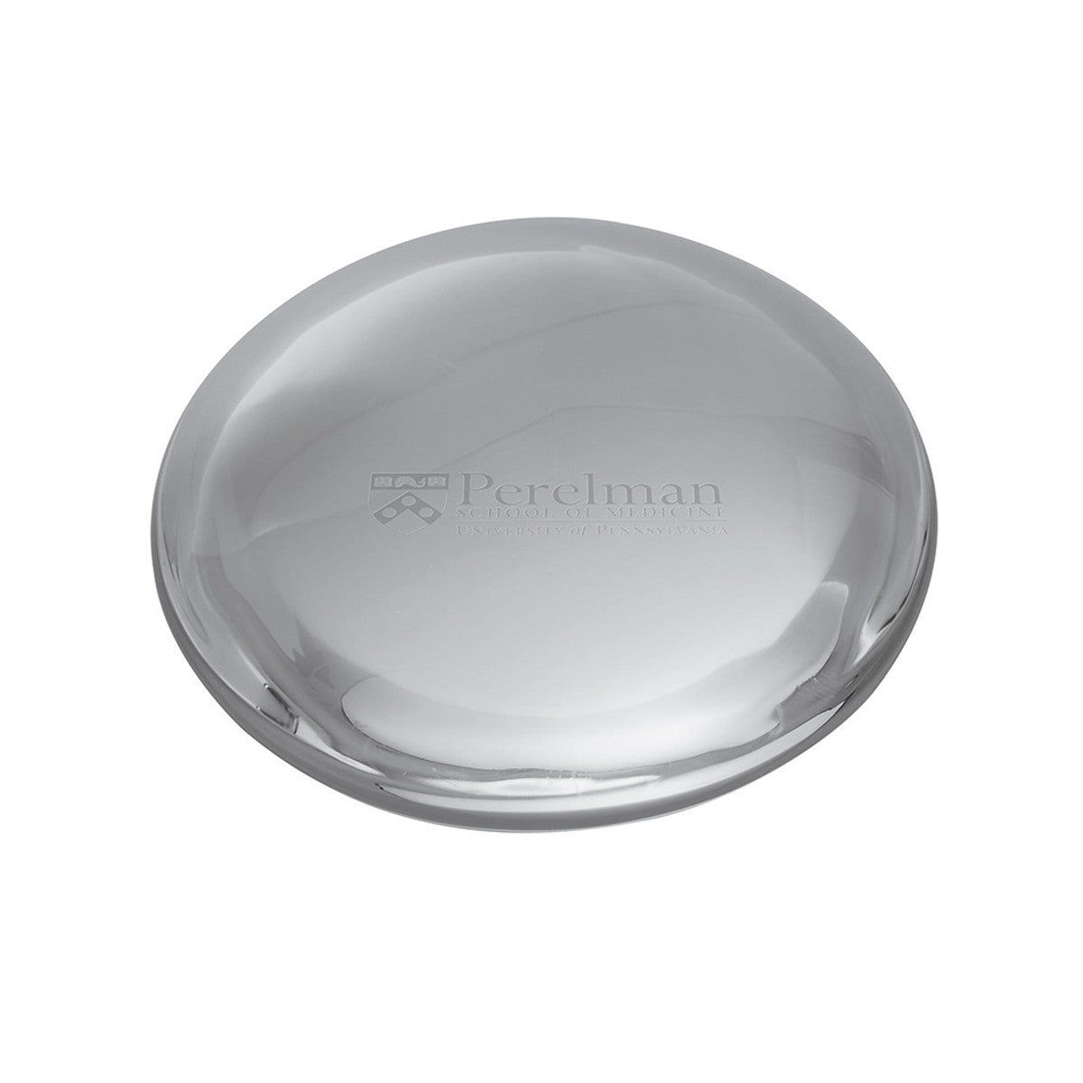 Penn Med Glass Dome Paperweight by Simon Pearce | M.LaHart & Co.