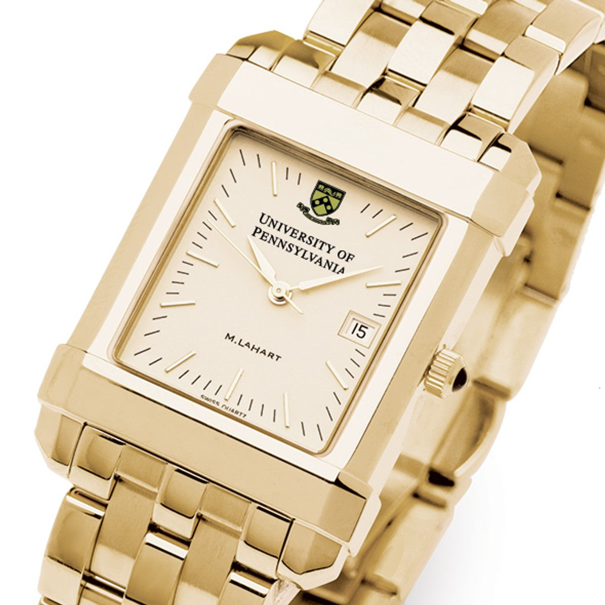 Penn Men's Gold Quad with Bracelet | M.LaHart & Co.