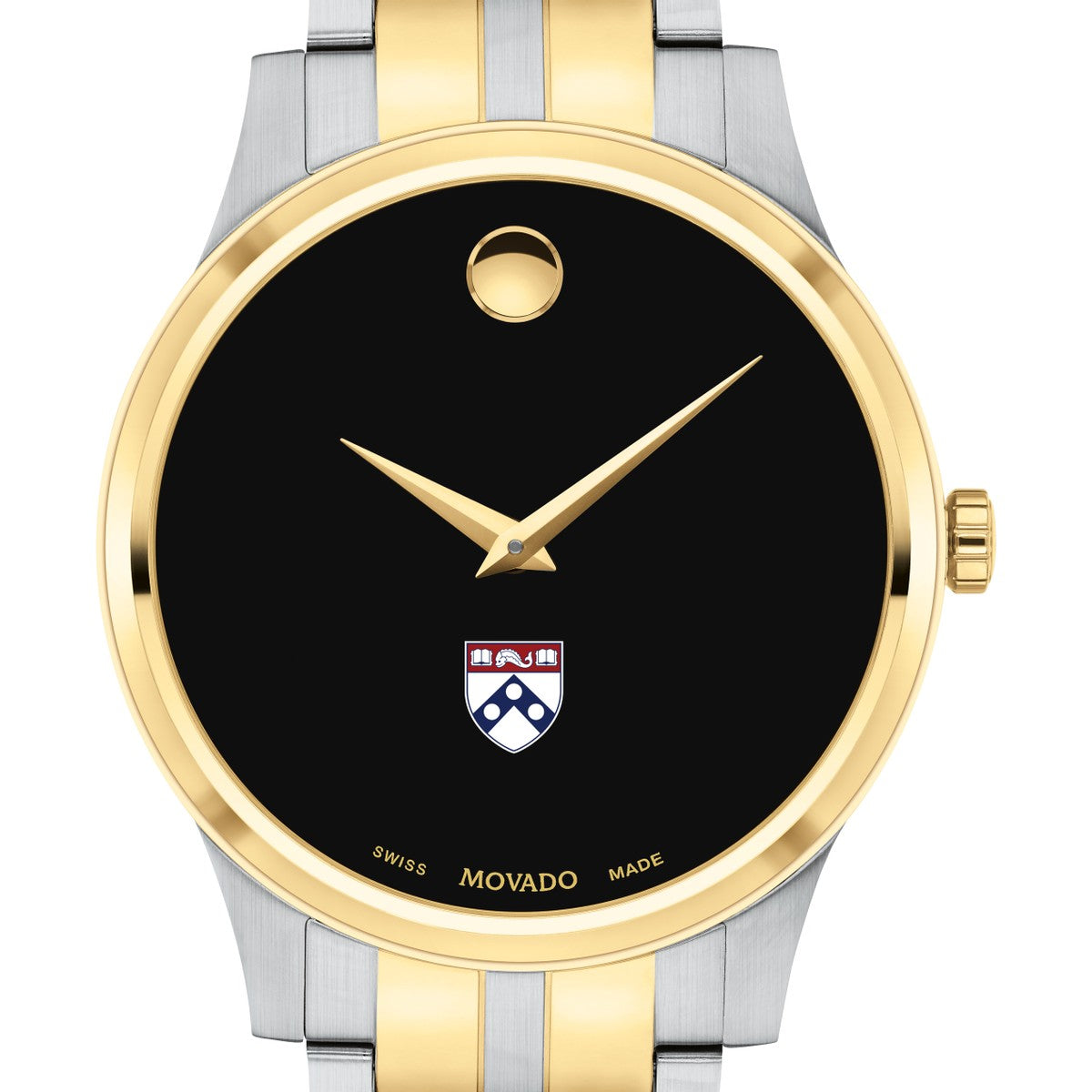 Penn Men's Movado Collection Two-Tone Watch with Black Dial | M.LaHart ...