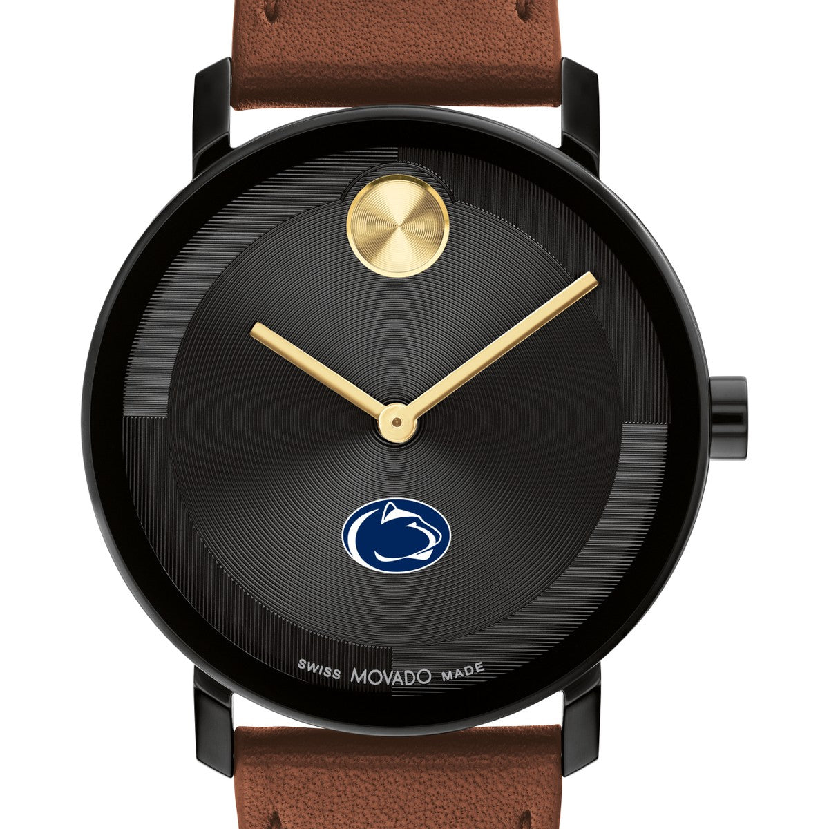 Penn State University Men's Movado BOLD with Cognac Leather Strap | M ...