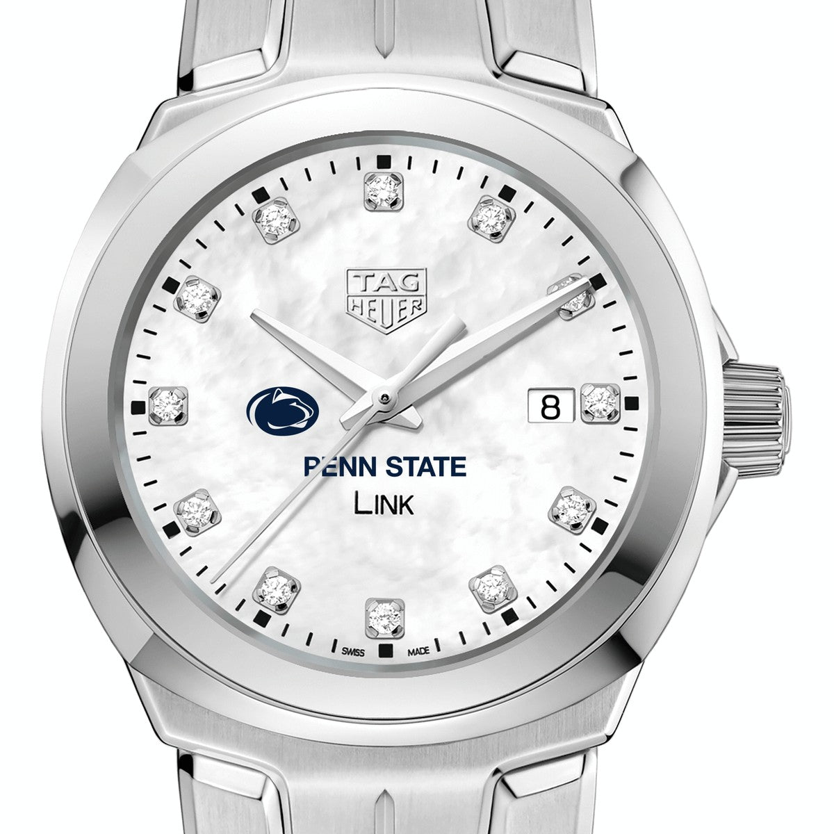 Penn State University TAG Heuer Diamond Dial LINK for Women | M.LaHart ...