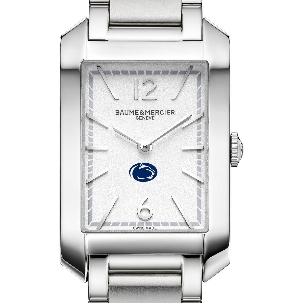 Penn State Women's Baume et Mercier 35X22mm Hampton Watch with Silver ...