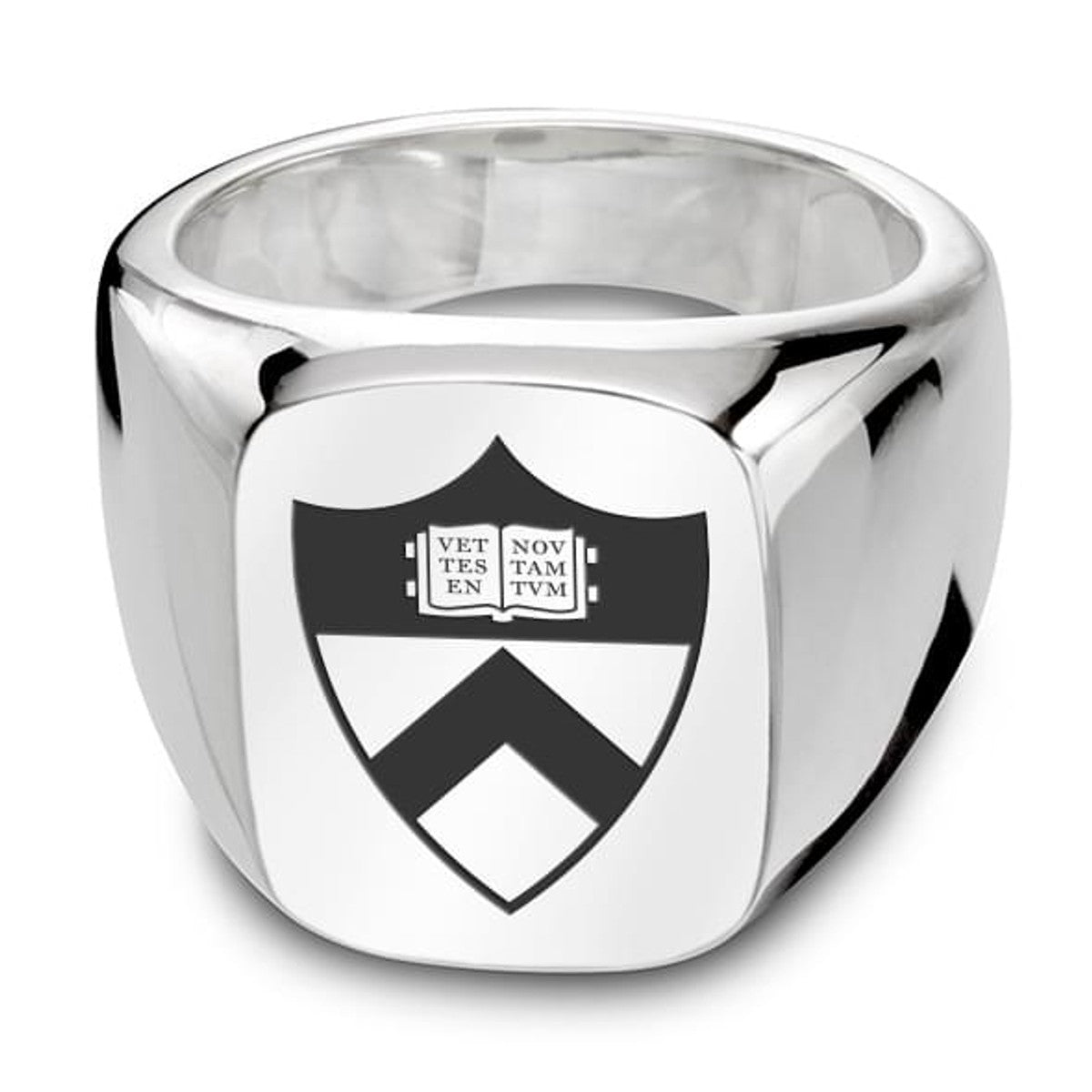 Princeton Sterling Silver Rectangular Cushion Ring | M.LaHart & Co.