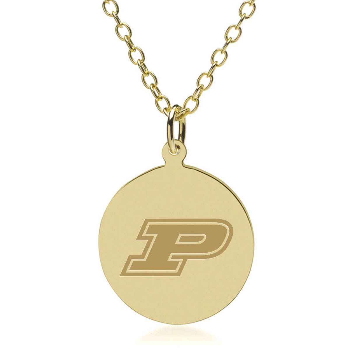 Purdue 14K Gold Pendant & Chain | M.LaHart & Co.