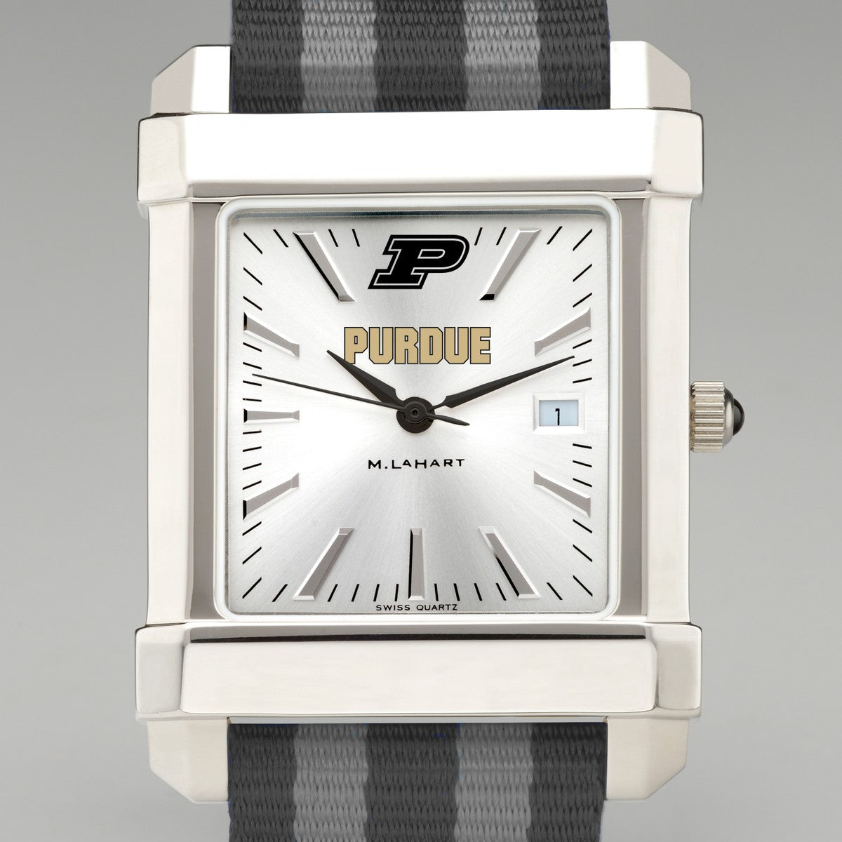 Purdue University Collegiate Watch with RAF Nylon Strap for Men | M ...