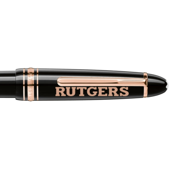 Rutgers Montblanc Meisterstück LeGrand Ballpoint Pen in Red Gold | M ...