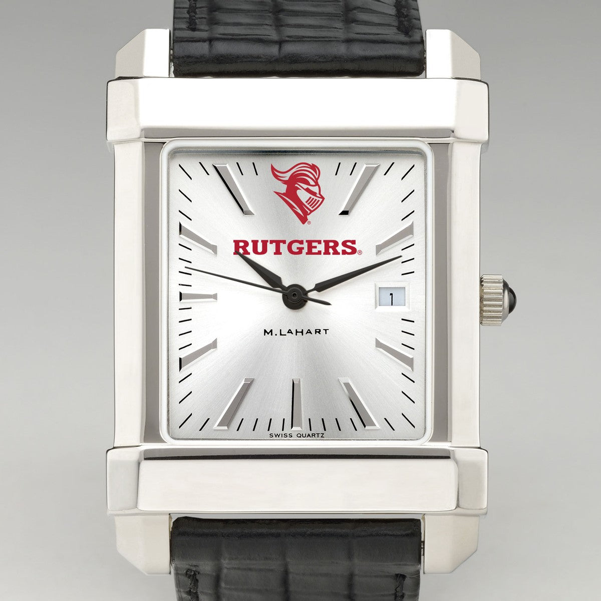 Rutgers University Men's Collegiate Watch with Leather Strap | M.LaHart ...