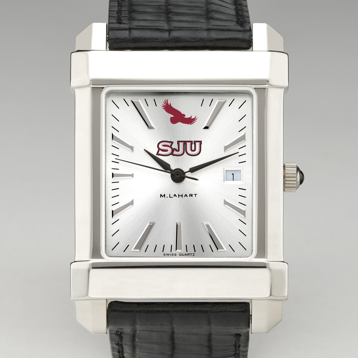 Saint Joseph's Men's Collegiate Watch with Leather Strap | M.LaHart & Co.