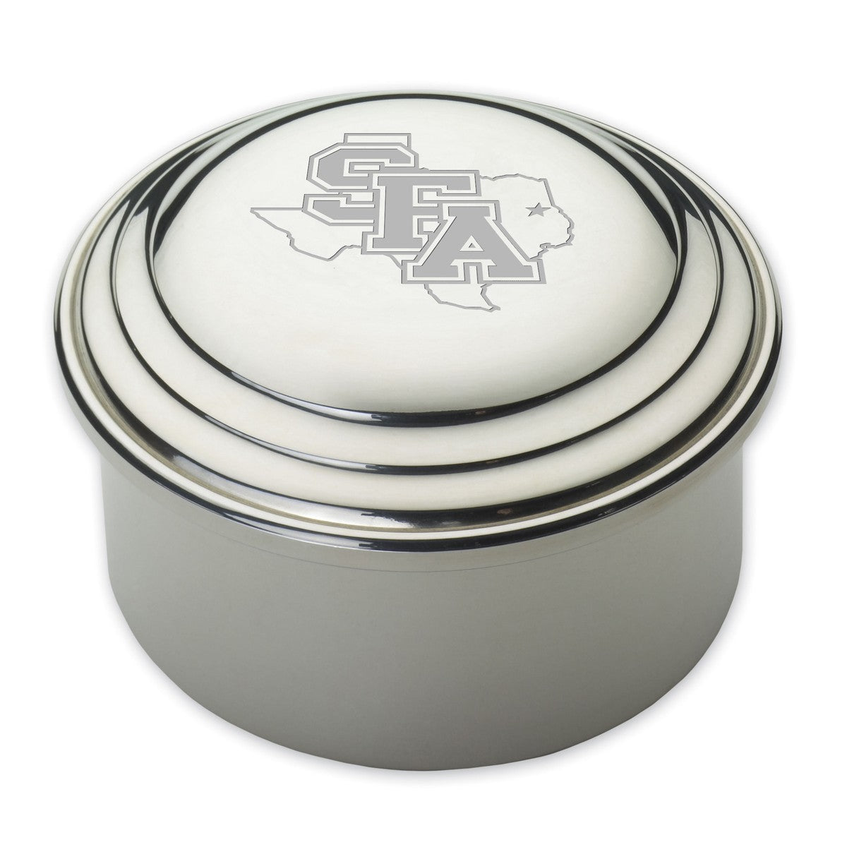 SFASU Pewter Keepsake Box | M.LaHart & Co.