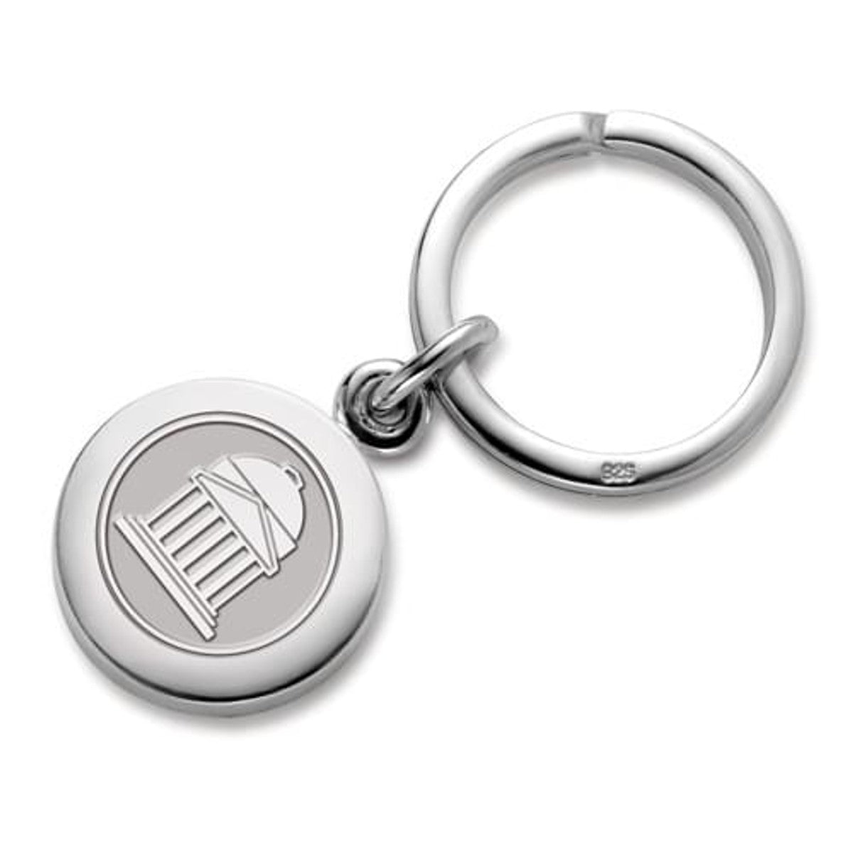SMU Sterling Silver Insignia Key Ring - Graduation Gift Selection | M ...