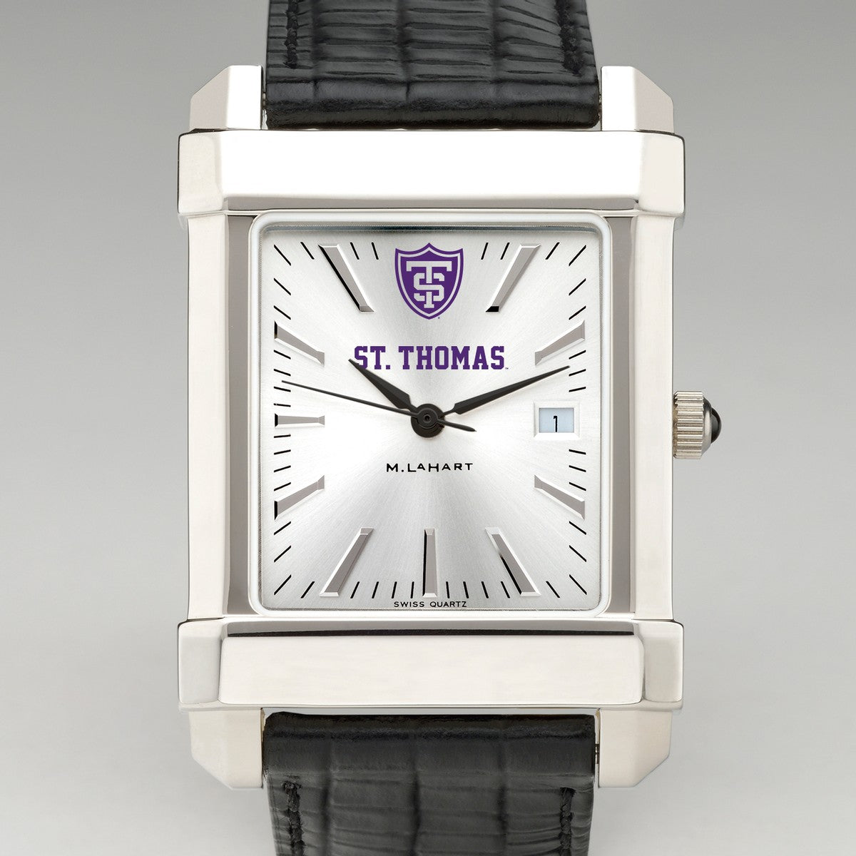 St. Thomas Men's Collegiate Watch with Leather Strap | M.LaHart & Co.