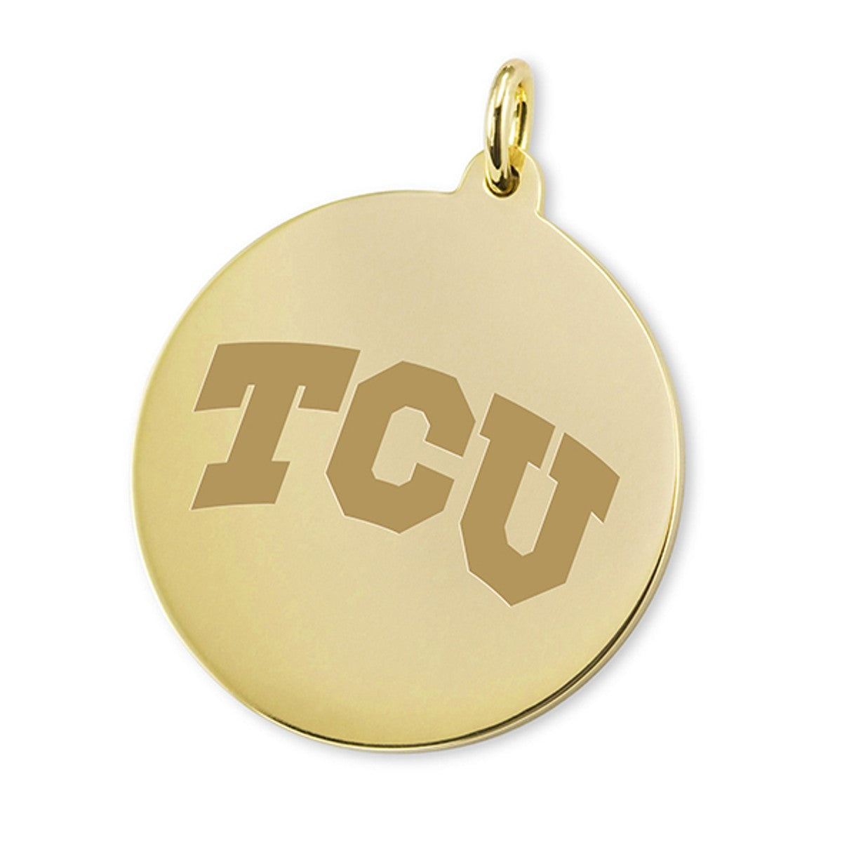 TCU 14K Gold Charm - Graduation Gift Selection | M.LaHart & Co.