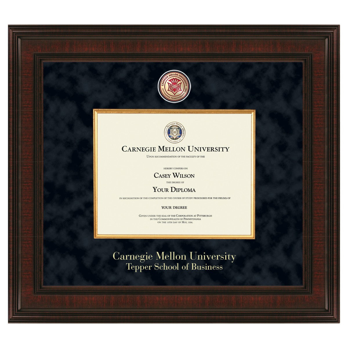 Tepper Diploma Frame - Excelsior - Graduation Gift Selection | M.LaHart ...
