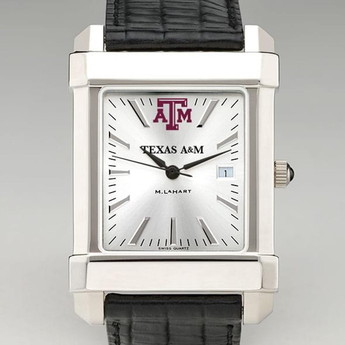 Texas A&M Men's Collegiate Watch with Leather Strap | M.LaHart & Co.