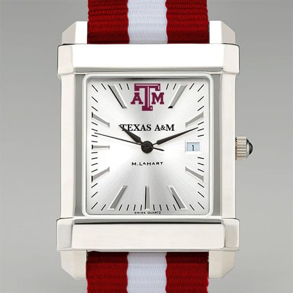 Texas A&M University Collegiate Watch with RAF Nylon Strap for Men | M ...