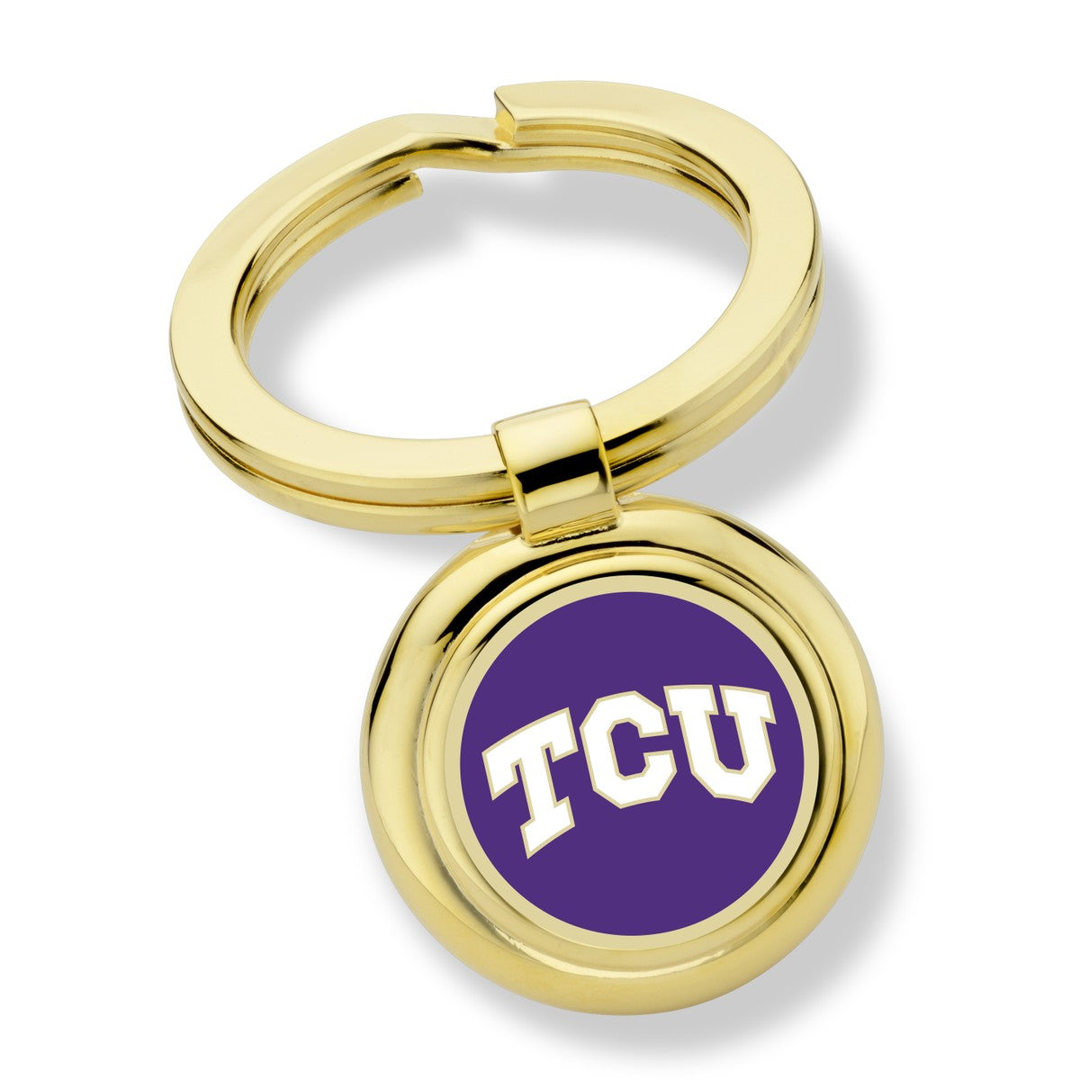 TCU Enamel Key Ring | M.LaHart & Co.