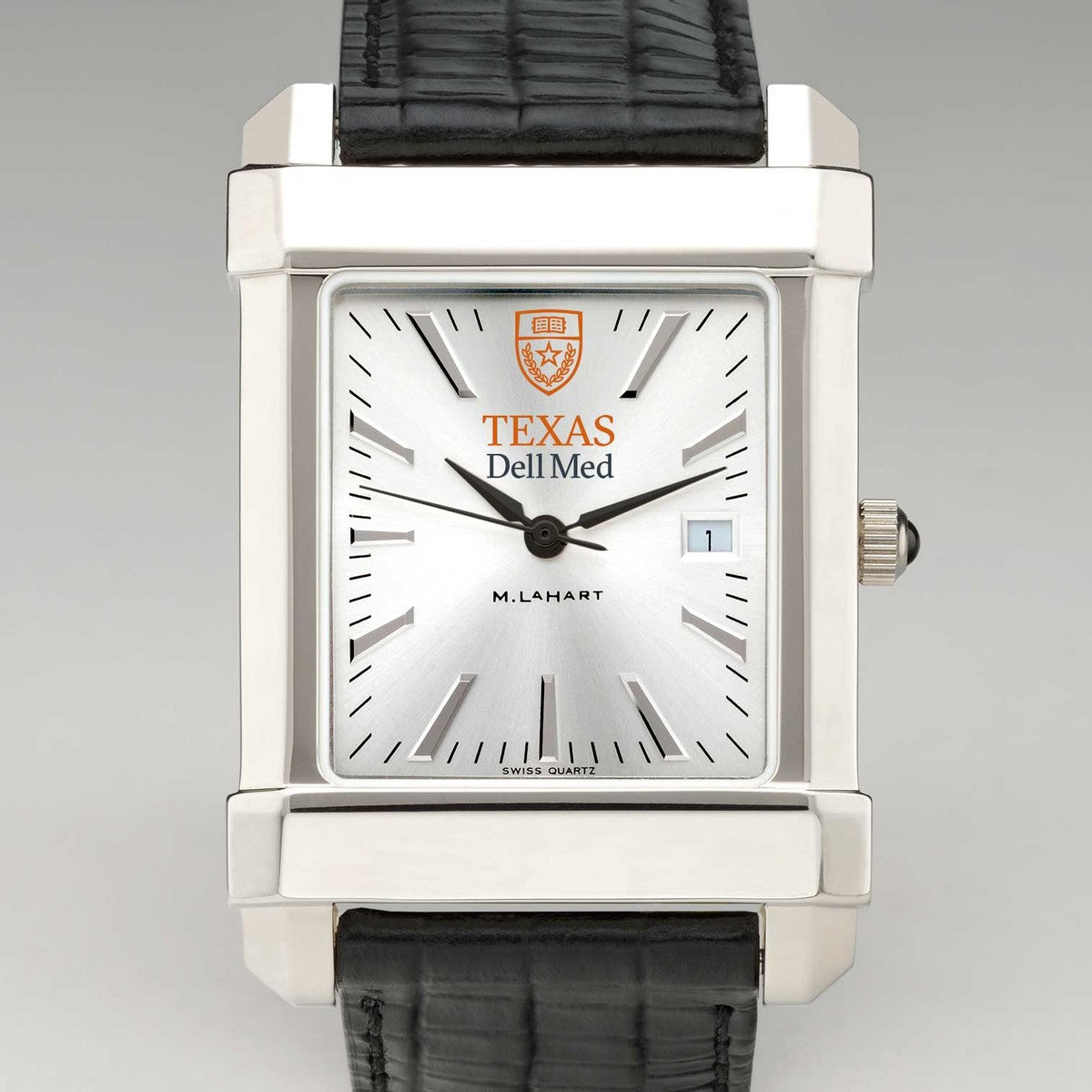 Texas Dell Med Men's Collegiate Watch with Leather Strap | M.LaHart & Co.
