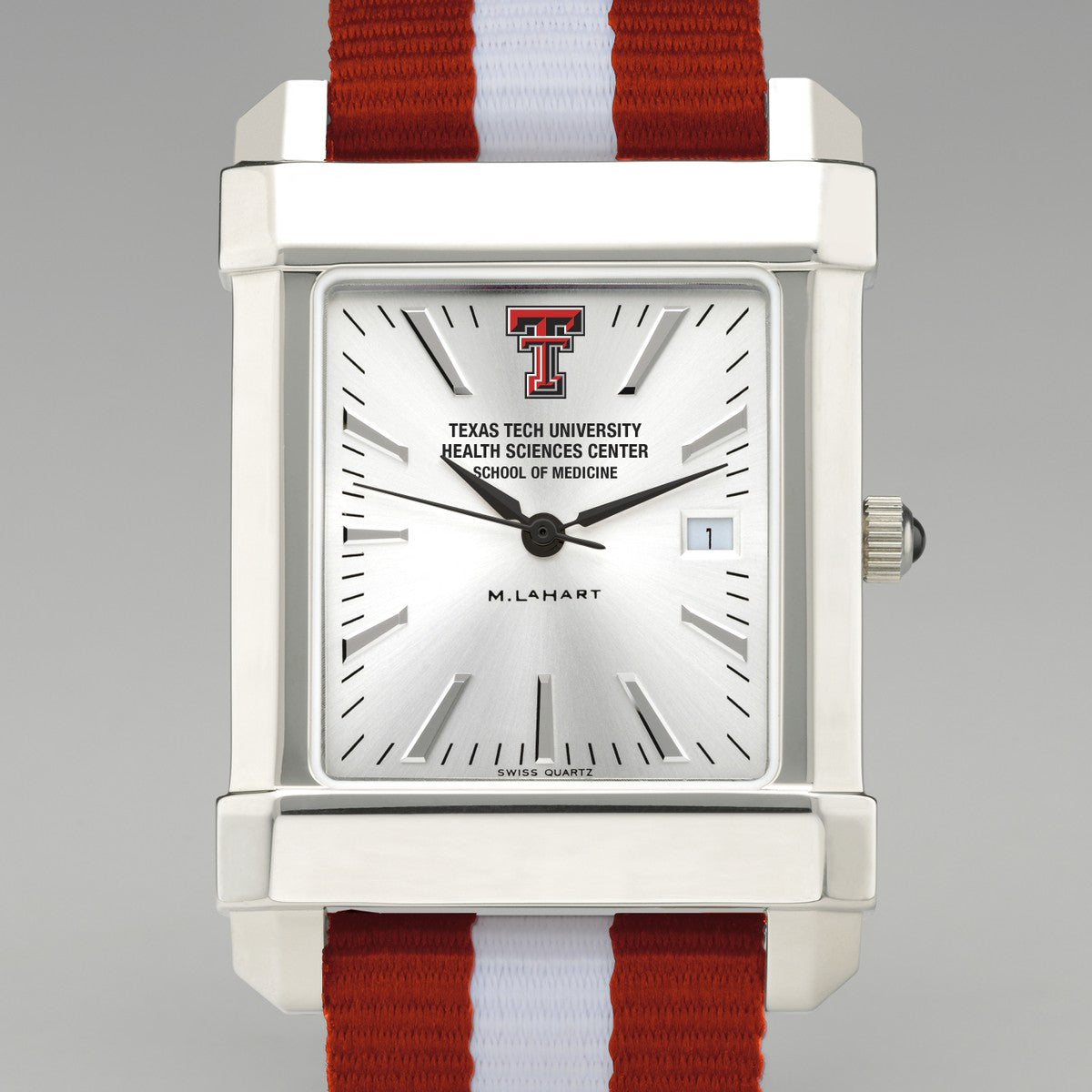 TTUHSC SOM Collegiate Watch with RAF Nylon Strap for Men | M.LaHart & Co.