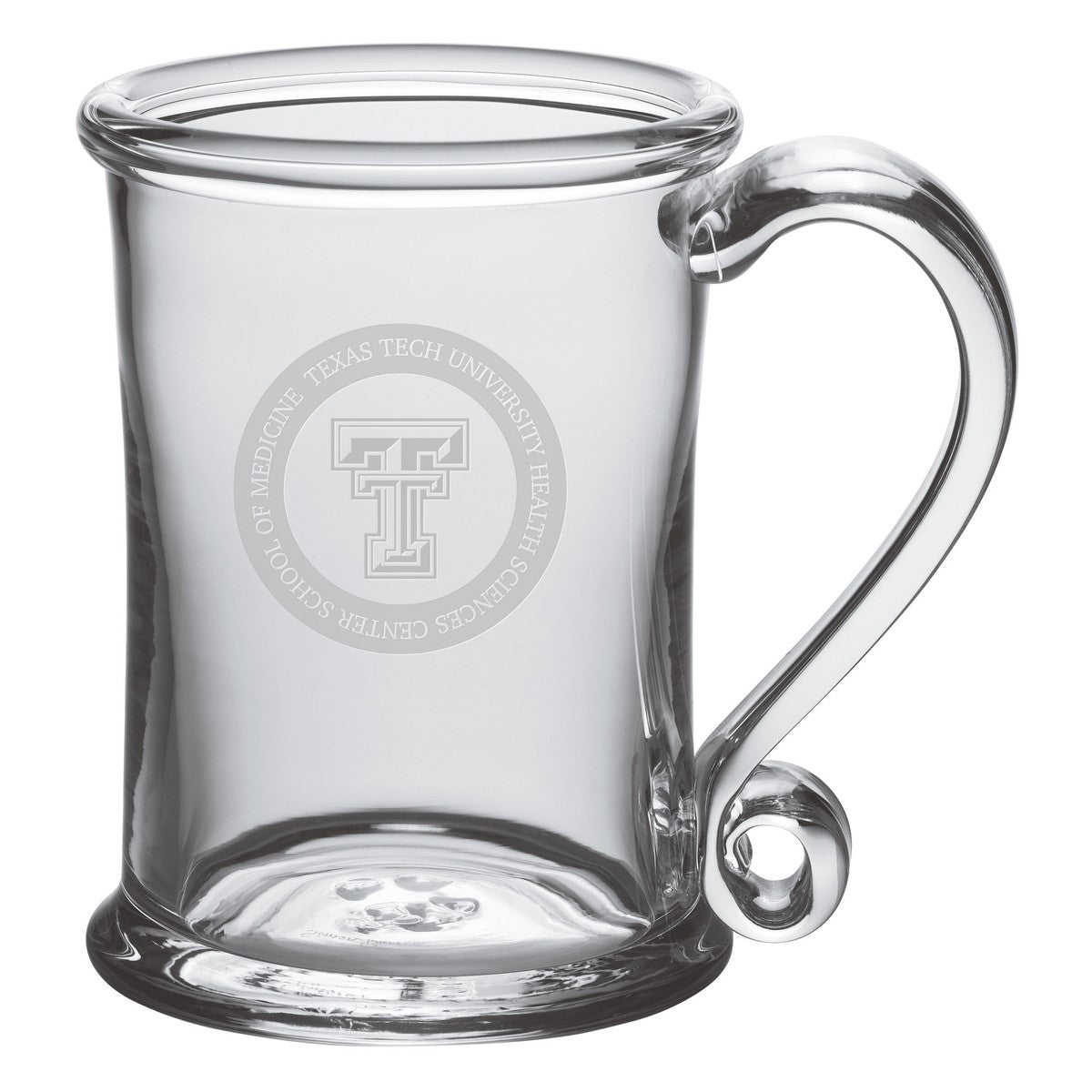 TTUHSC SOM Glass Tankard by Simon Pearce | M.LaHart & Co.
