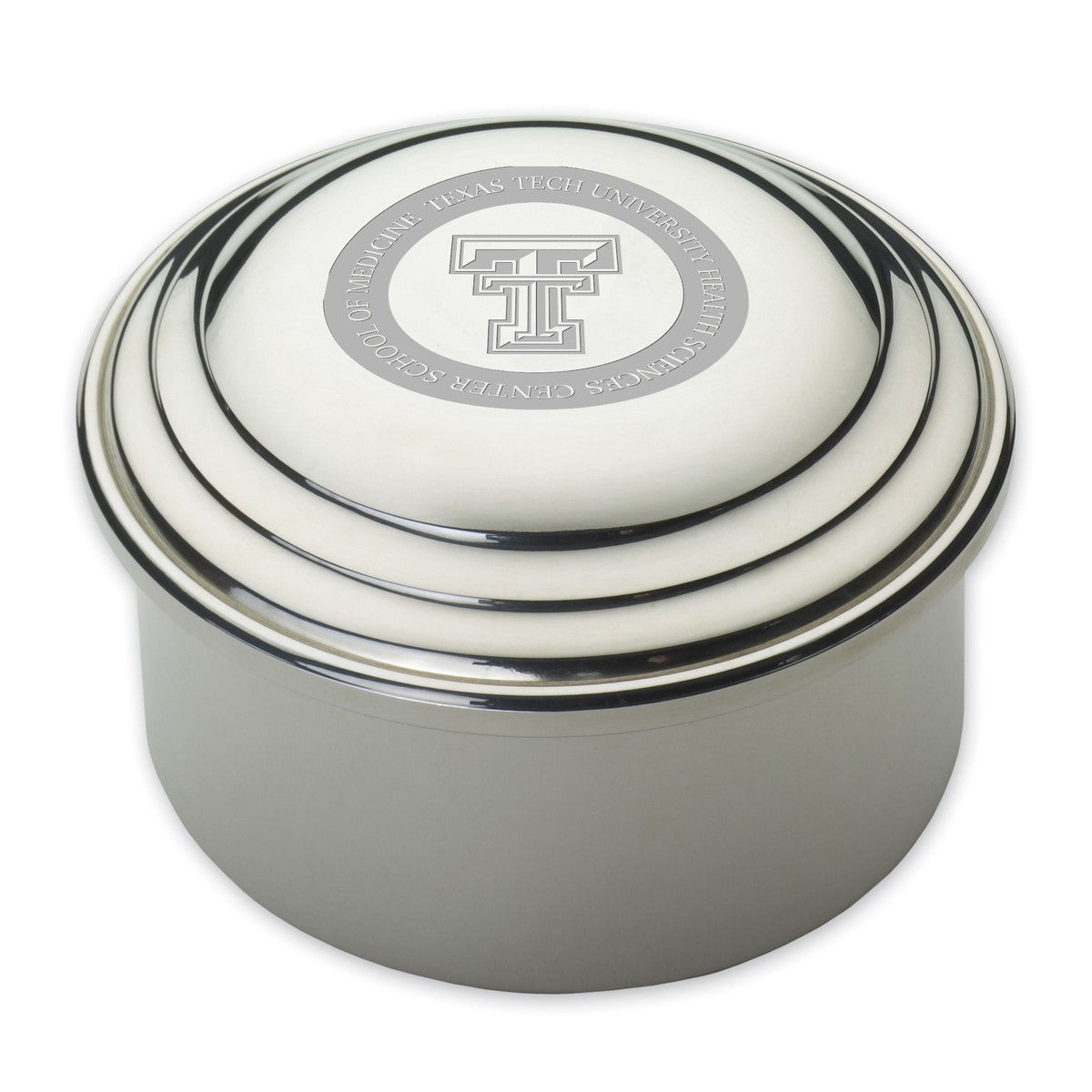 TTUHSC SOM Pewter Keepsake Box | M.LaHart & Co.