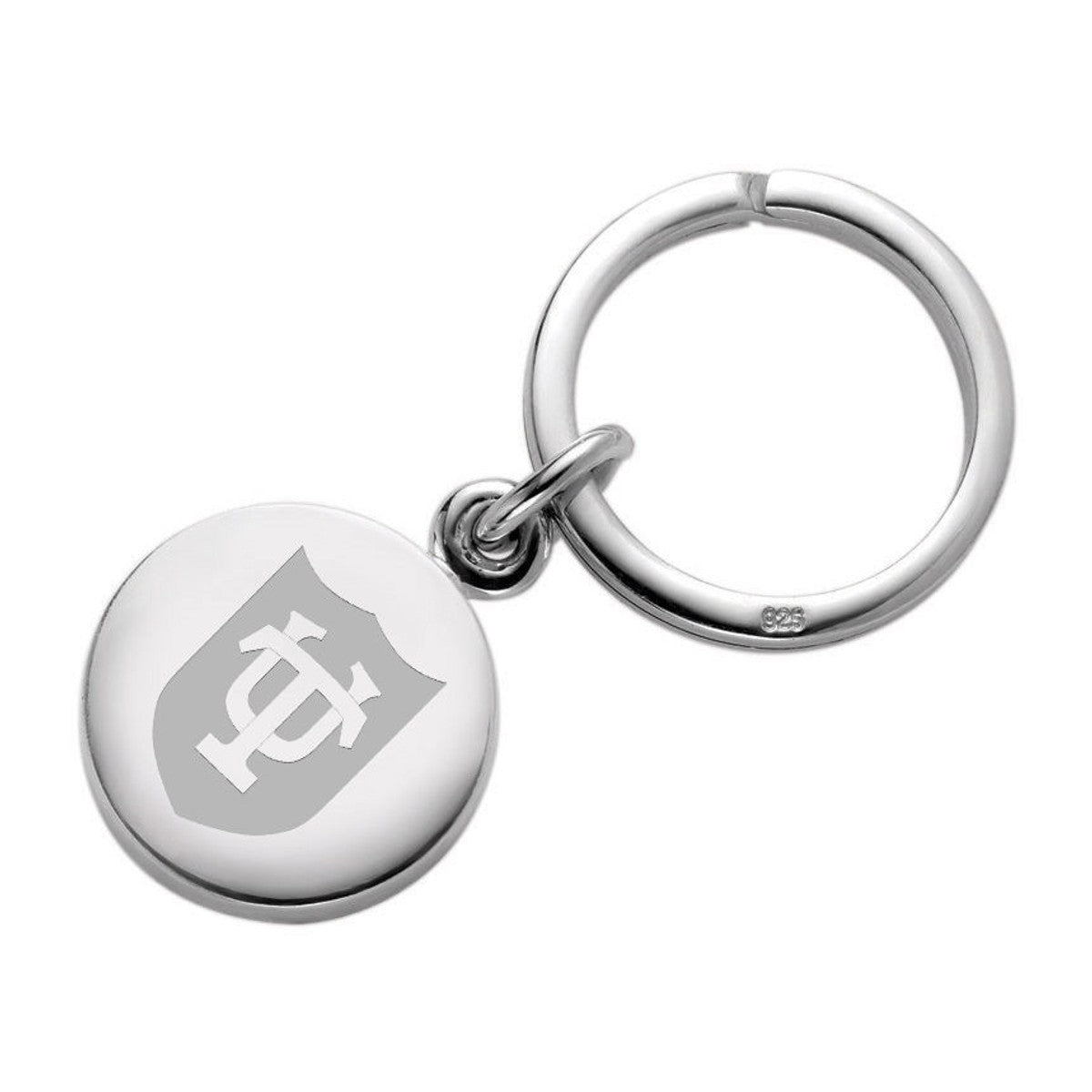 Tulane Sterling Silver Insignia Key Ring - Graduation Gift Selection ...