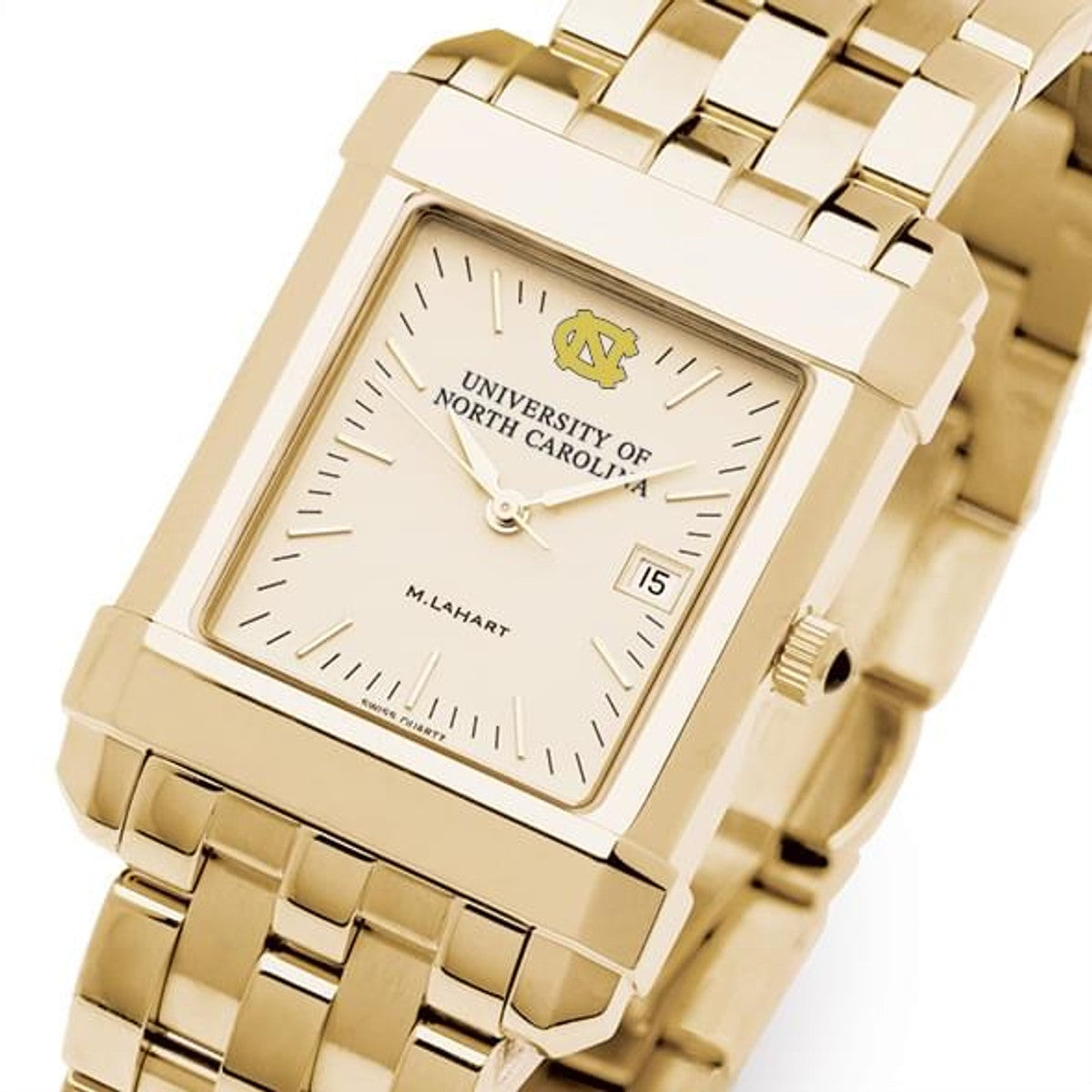 UNC Men's Gold Quad with Bracelet | M.LaHart & Co.
