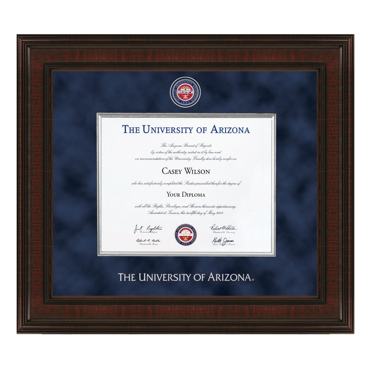 University of Arizona Diploma Frame - Excelsior | M.LaHart & Co.