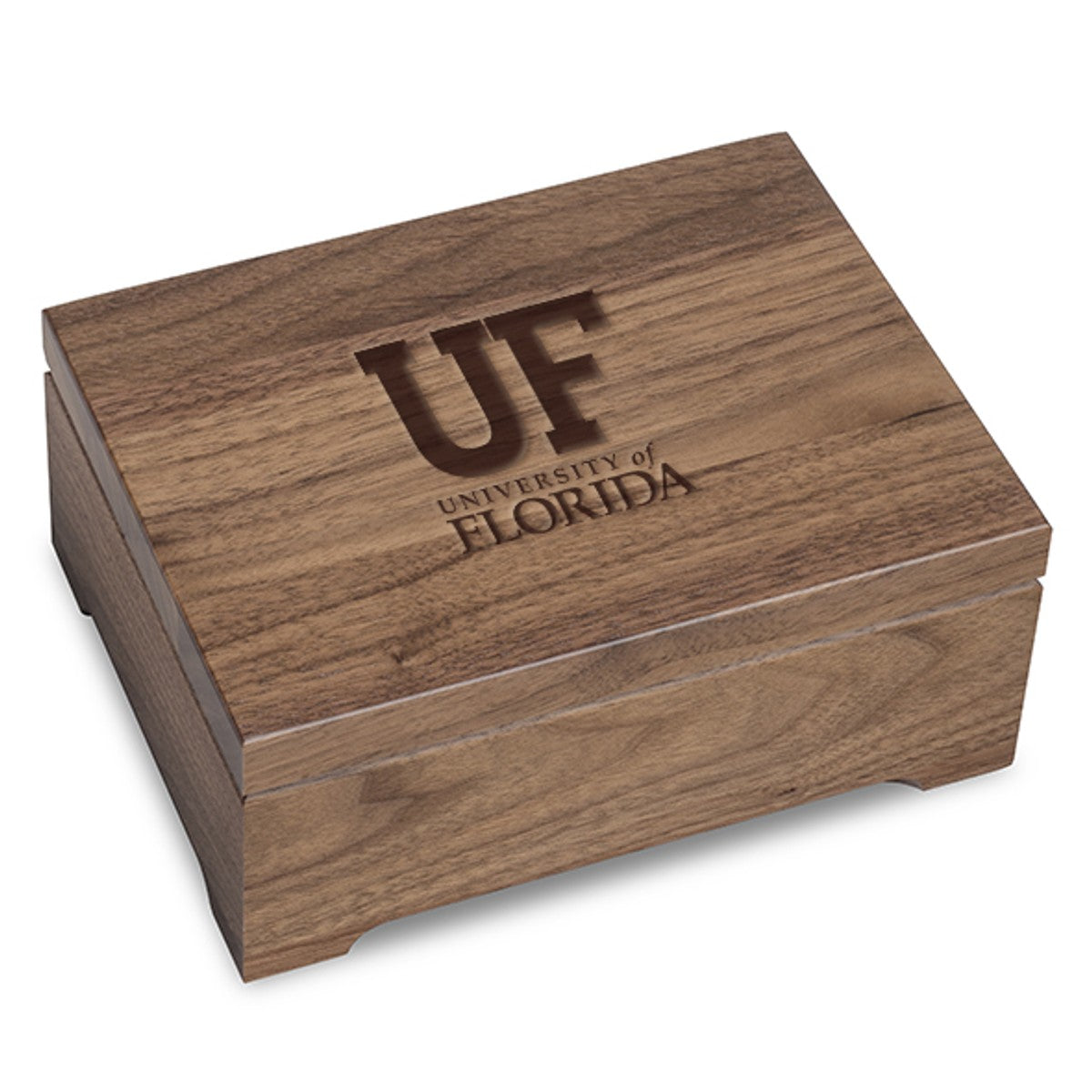 University of Florida Solid Walnut Desk Box | M.LaHart & Co.