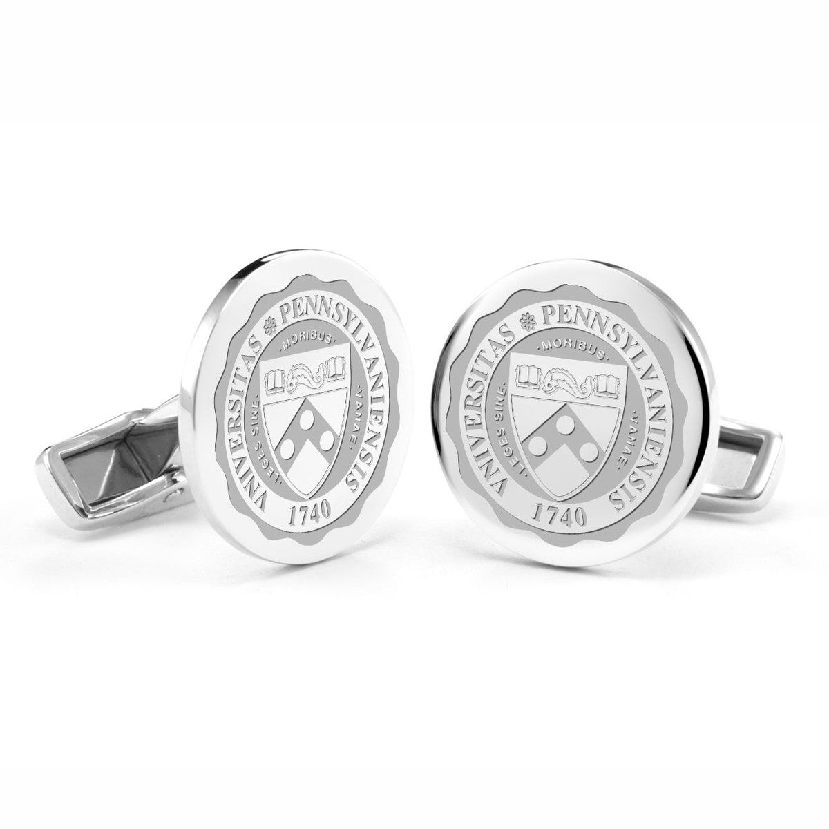 University of Pennsylvania Cufflinks in Sterling Silver | M.LaHart & Co.