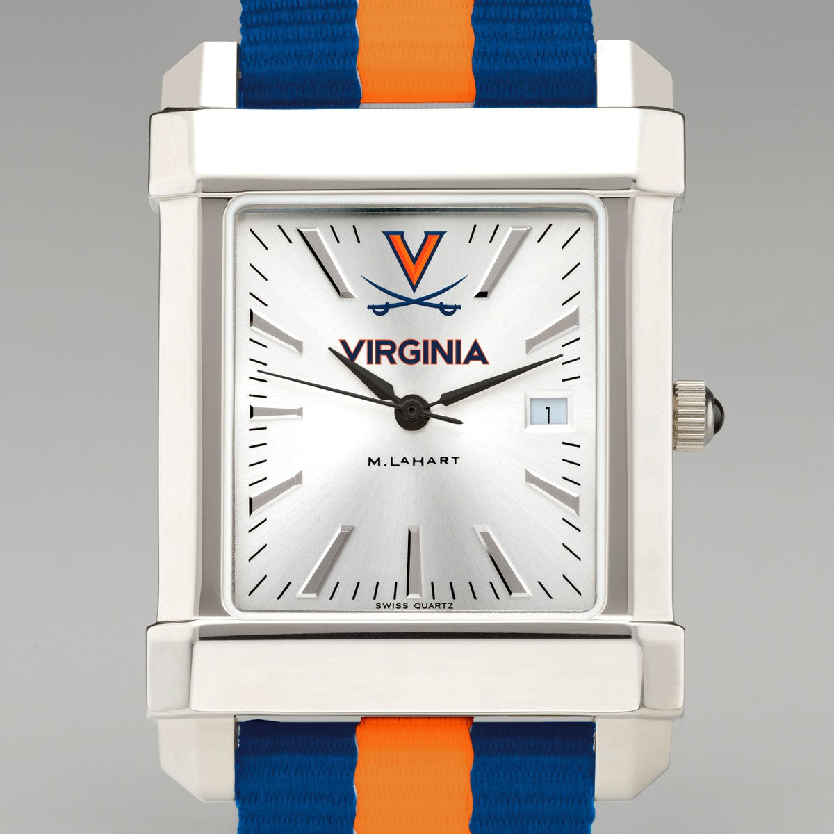 University of Virginia Collegiate Watch with RAF Nylon Strap for Men ...