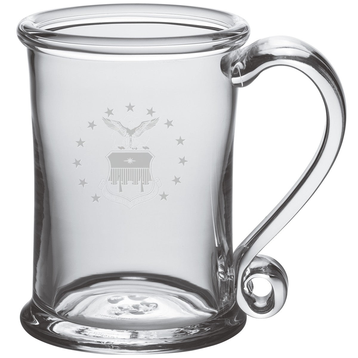 USAFA Glass Tankard by Simon Pearce - Graduation Gift Selection | M ...