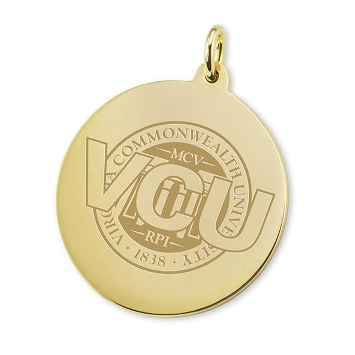 VCU 14K Gold Charm - Graduation Gift Selection | M.LaHart & Co.