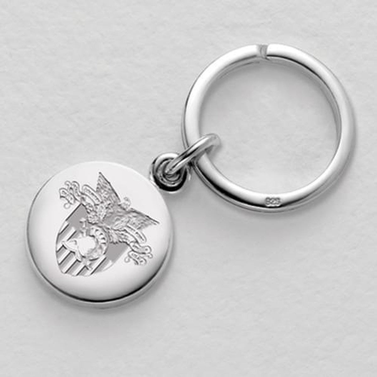 West Point Sterling Silver Insignia Key Ring | M.LaHart & Co.