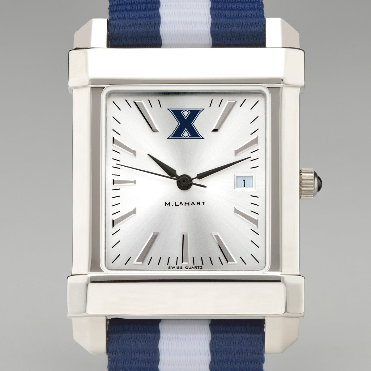 Xavier Collegiate Watch with RAF Nylon Strap for Men | M.LaHart & Co.