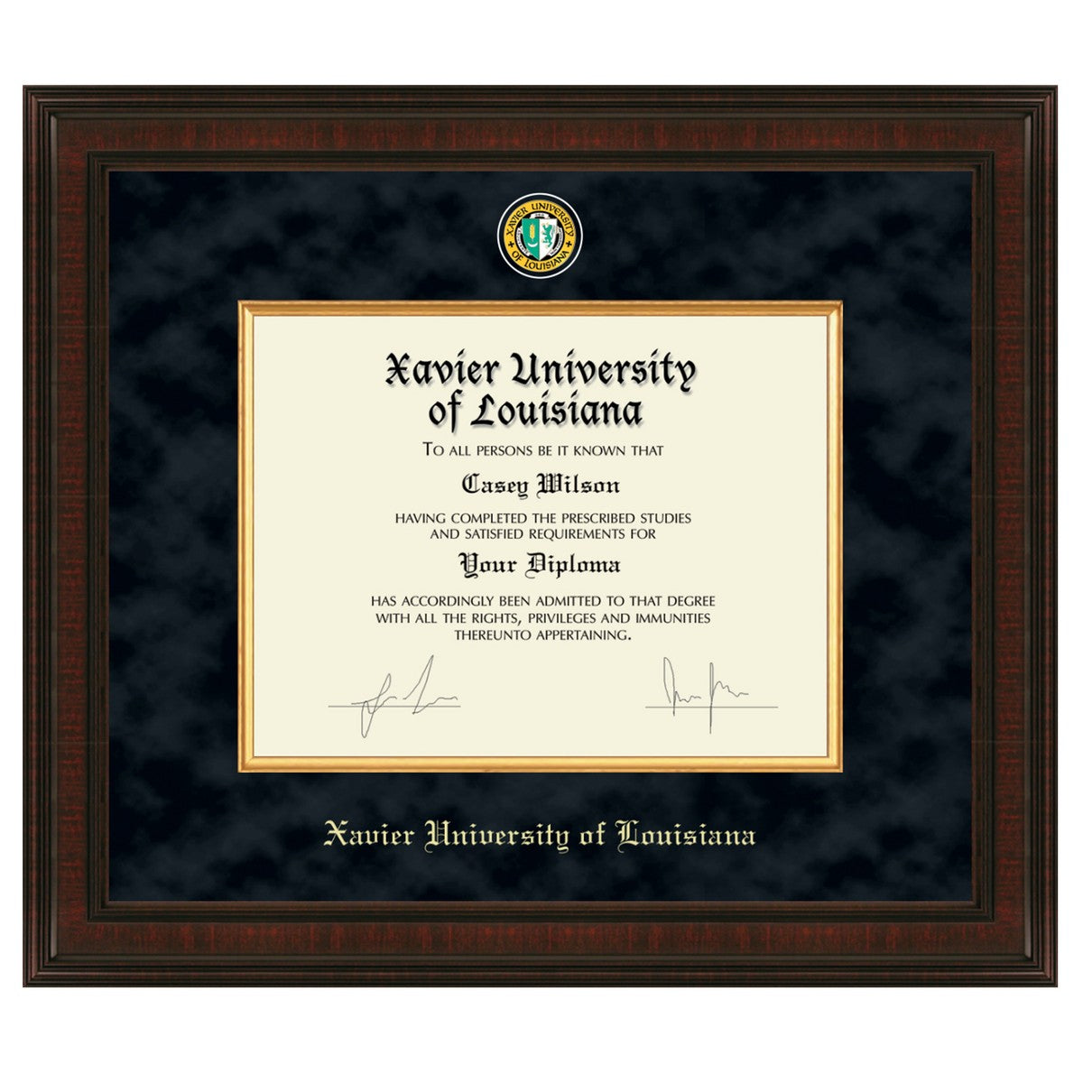 XULA Diploma Frame - Excelsior - Graduation Gift Selection | M.LaHart & Co.