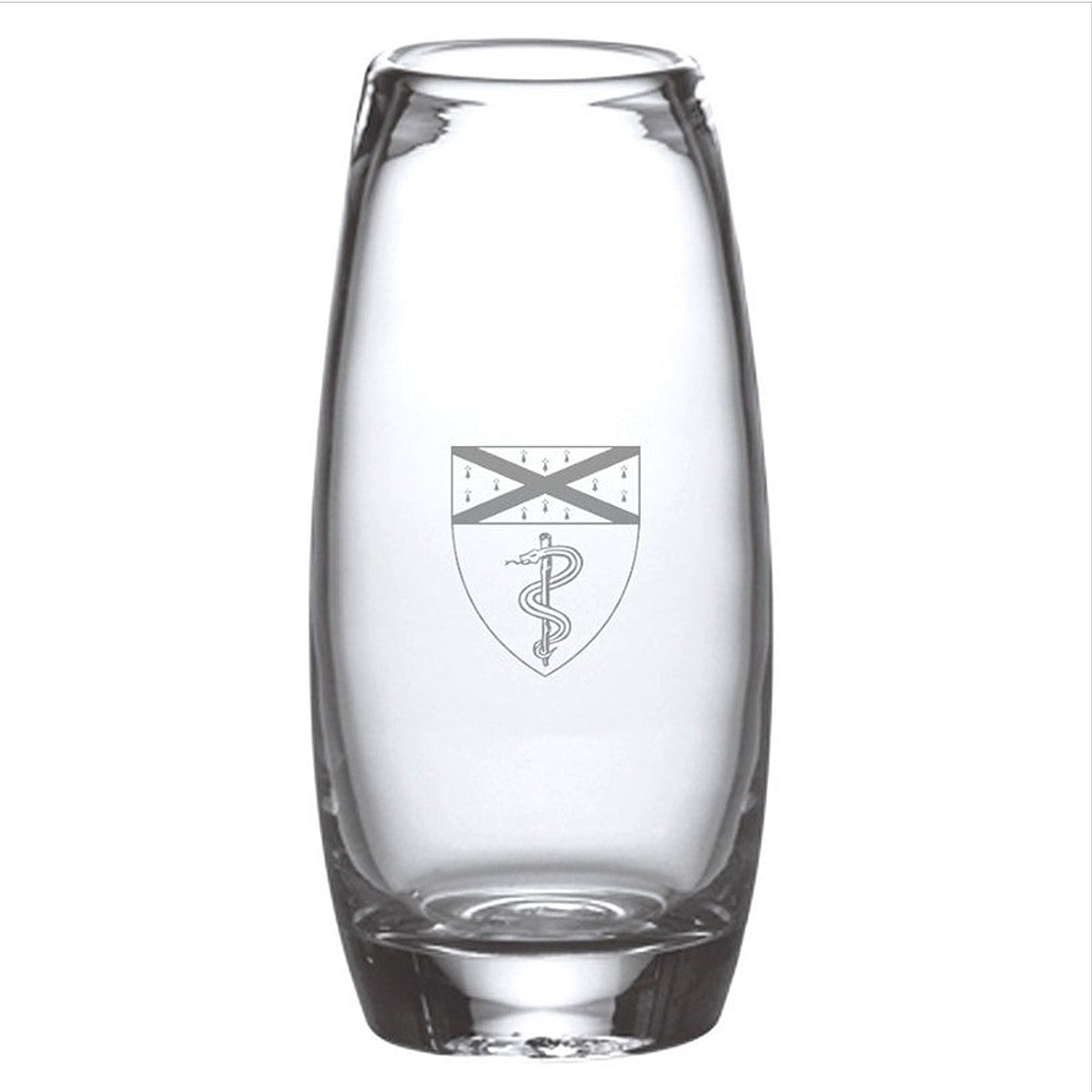 Yale Medicine Glass Addison Vase by Simon Pearce | M.LaHart & Co.